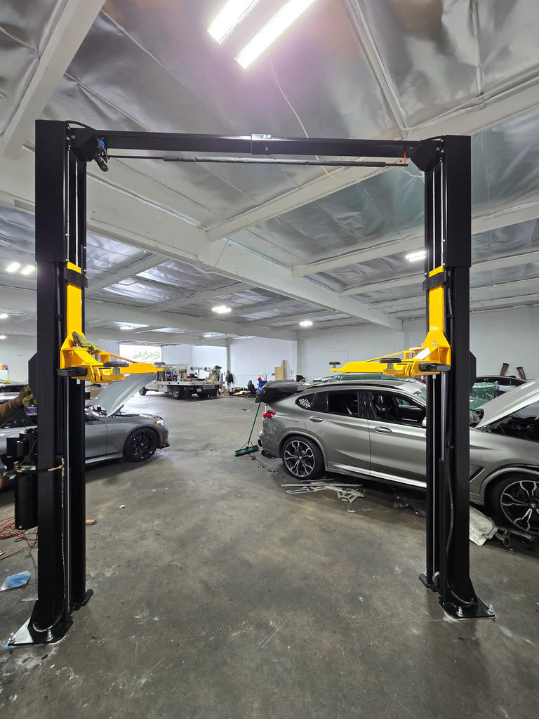 2 Post Car Lift Clear Floor 9,000 LBS | Toro Auto Lifts