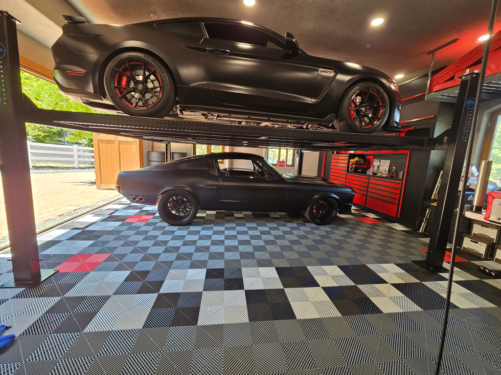 4 Post Double Parking Lift | Toro Auto Lifts