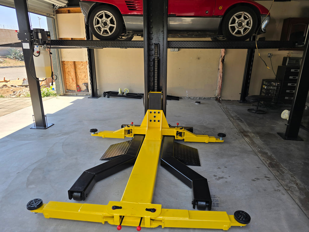 Portable Single Column Lift 5500LBS Capacity